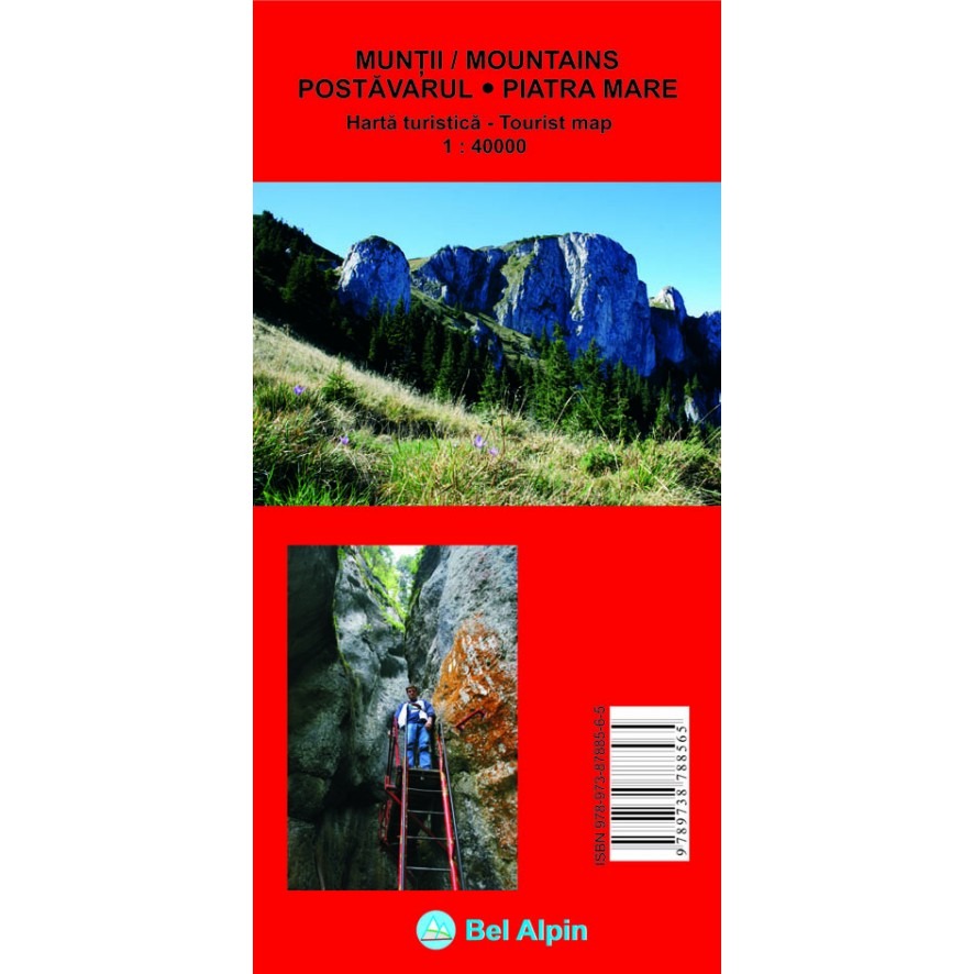 Harta BelAlpin muntii Postavarul